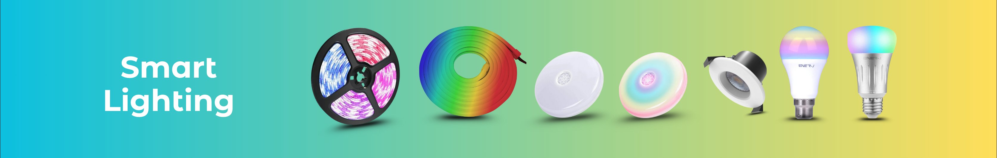 Smart Lighting | Smart Wi-Fi LED Lights, Bulbs & Strips | Ener-J Smart