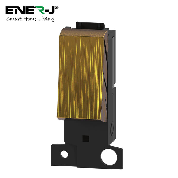 1G Grid Switch Brass | Click MiniGrid | ENER-J SMART HOME