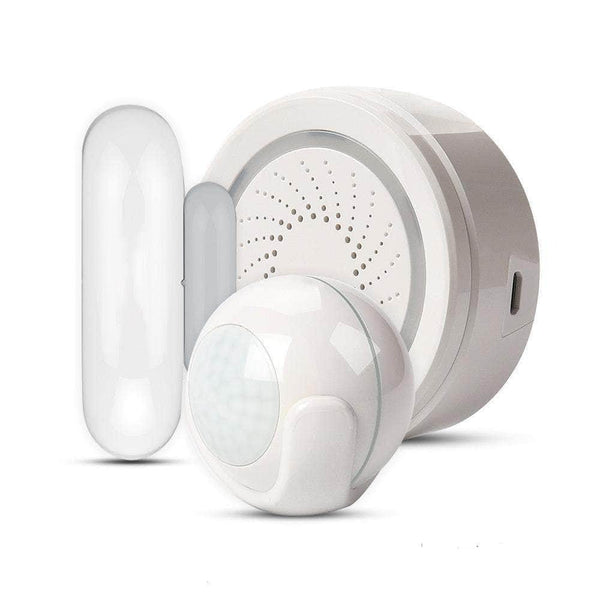 Smart Sensor Kit with Wireless PIR Sensor, Wireless Door Contact and S