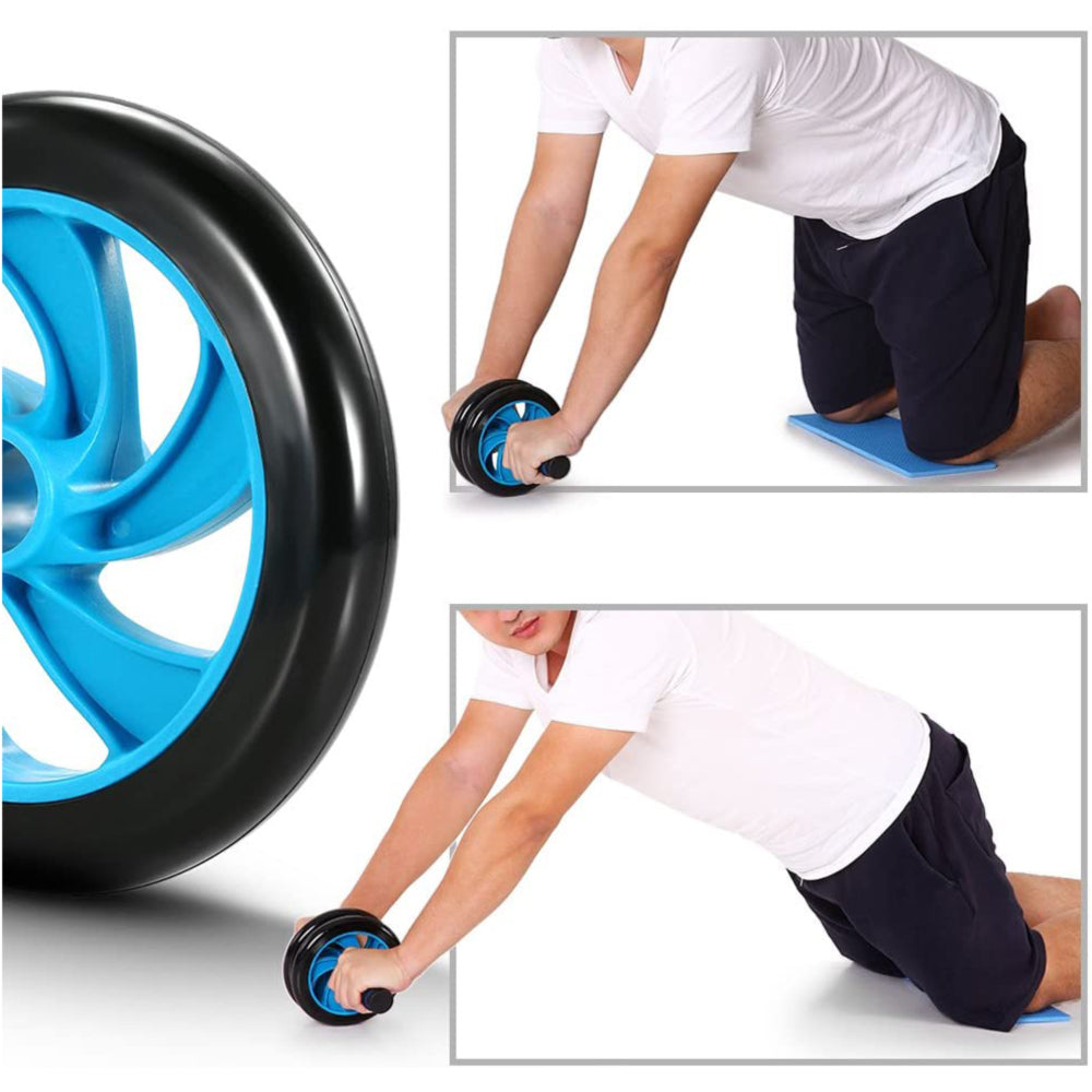 5 in 1 Home Training Ab Roller Wheel Kit Equipment, Fitness Invention