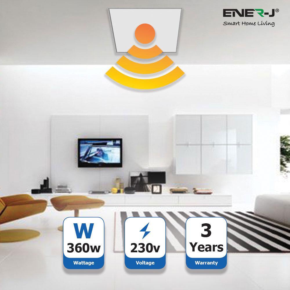 360W Infrared Panel Heater – Wall & Ceiling Mount