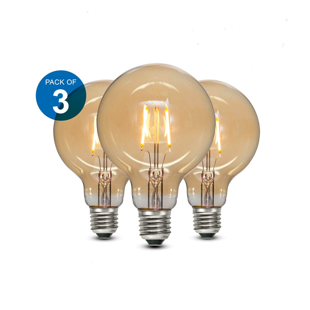 8.5W Smart WiFi Filament Lamp | G95 Dimmable Led Filament Bulb