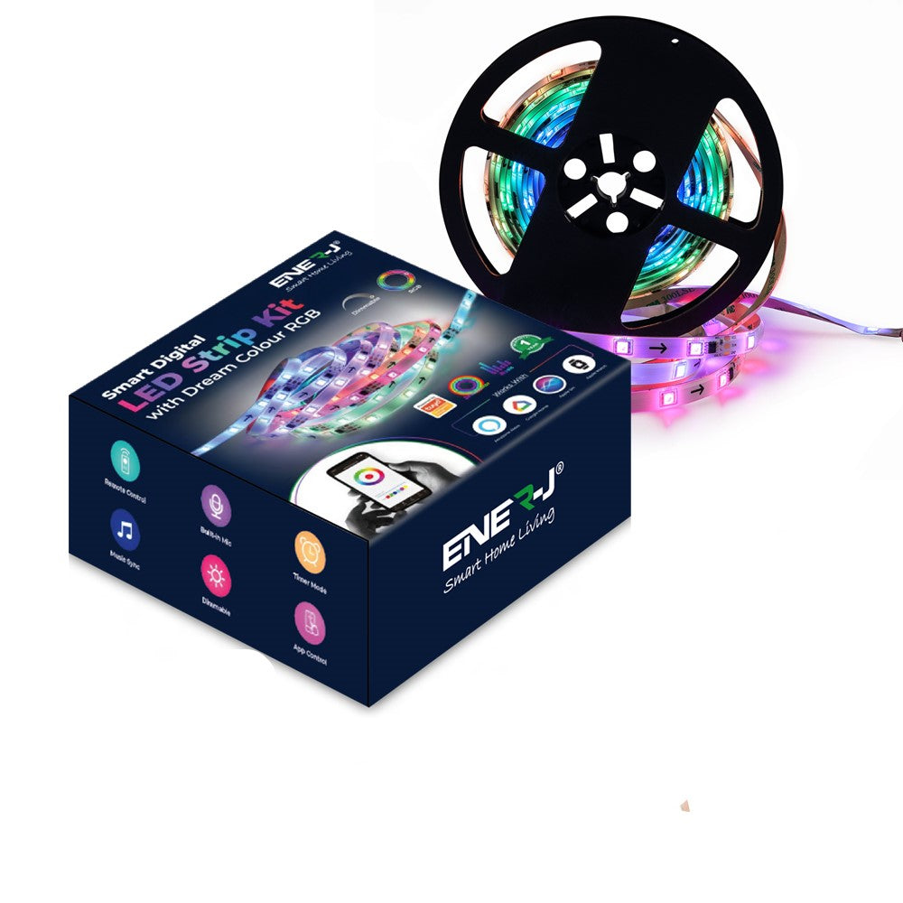 Smart Digital LED Strip Kit & Dream Colour - ENER-J SMART HOME