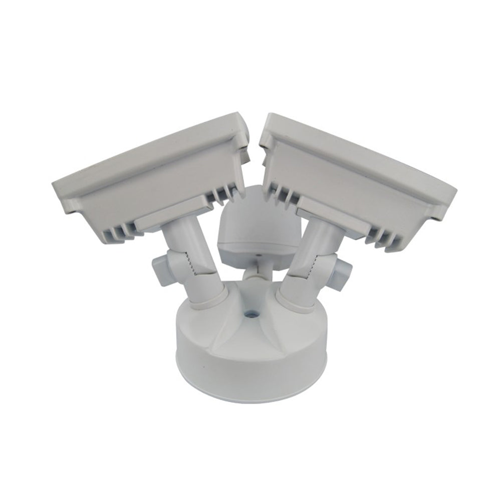 Smart Twin LED Floodlight with PIR & Integrated IP Camera