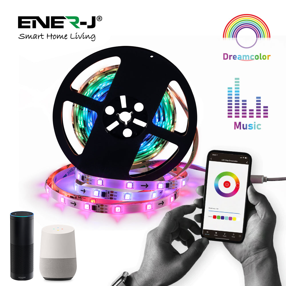 Smart Digital LED Strip Kit & Dream Colour - ENER-J SMART HOME