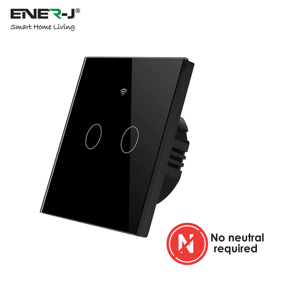 Smart WiFi Touch Switch, 3-Gang - ENER-J SMART HOME