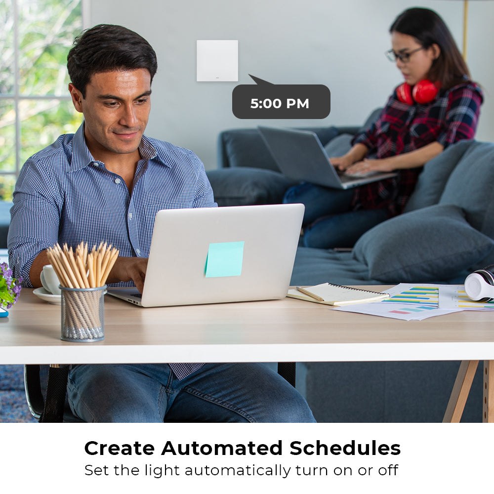 Smart Push Button Light Switch - ENER-J SMART HOME