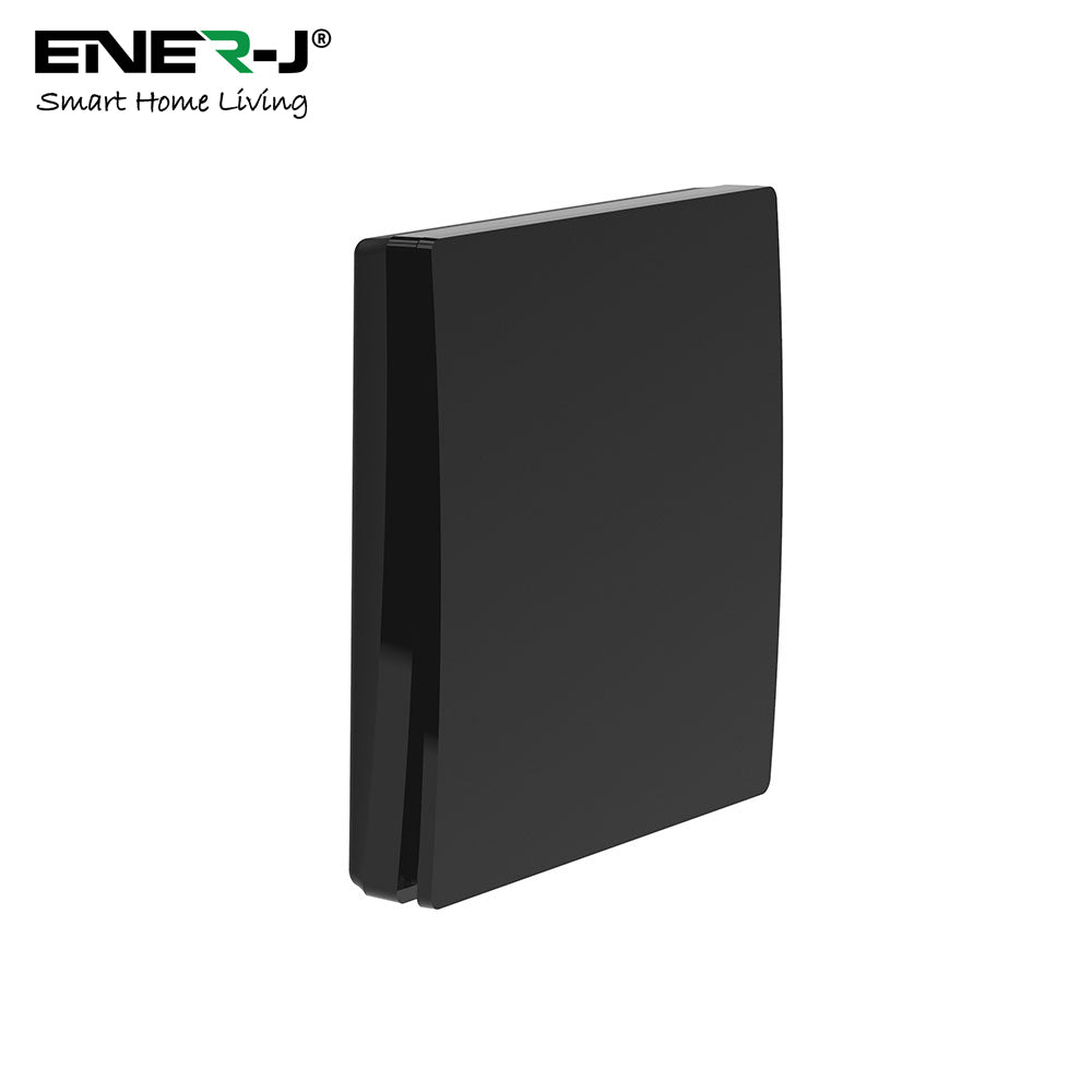 ENER-J SMART HOME - 1 Gang Wireless Kinetic Switch - Black